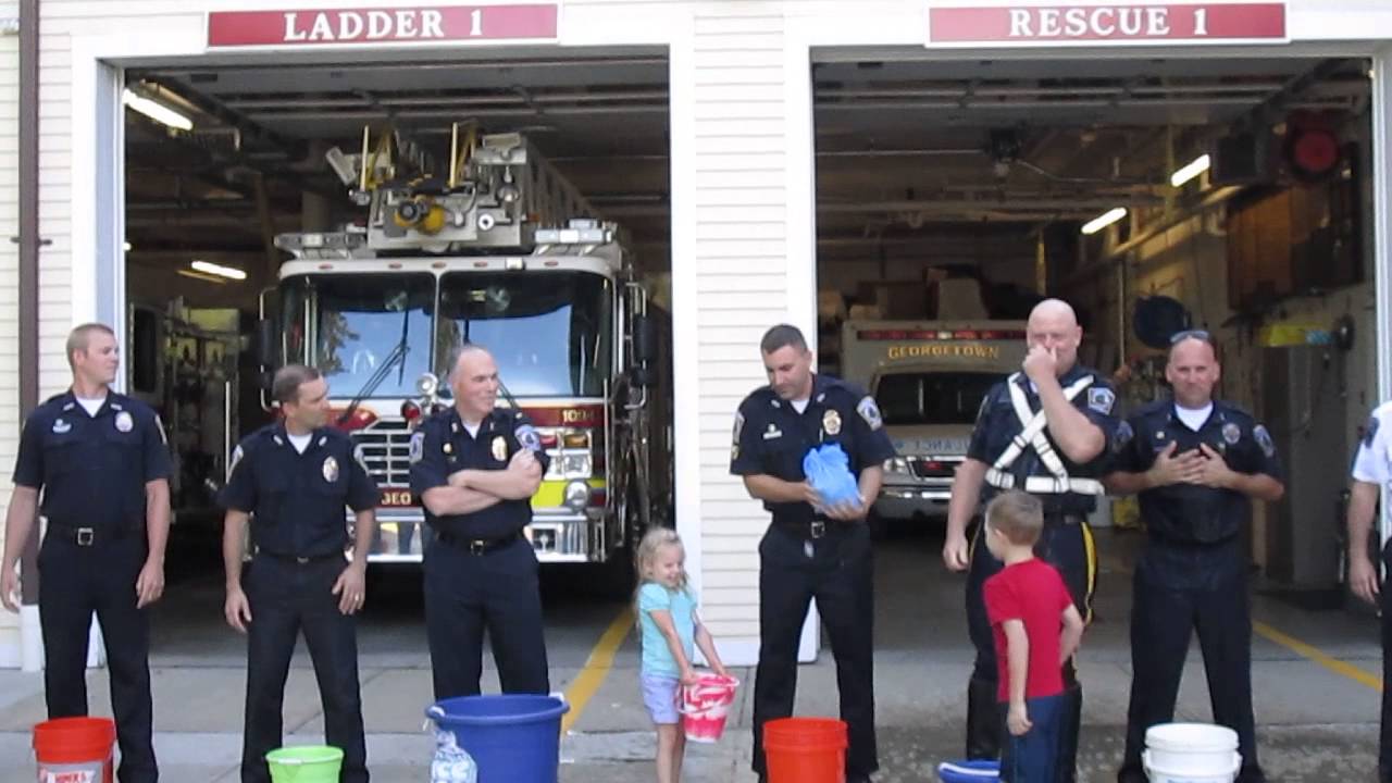 Georgetown MA Police Ice Bucket Challenge for ALS - YouTube