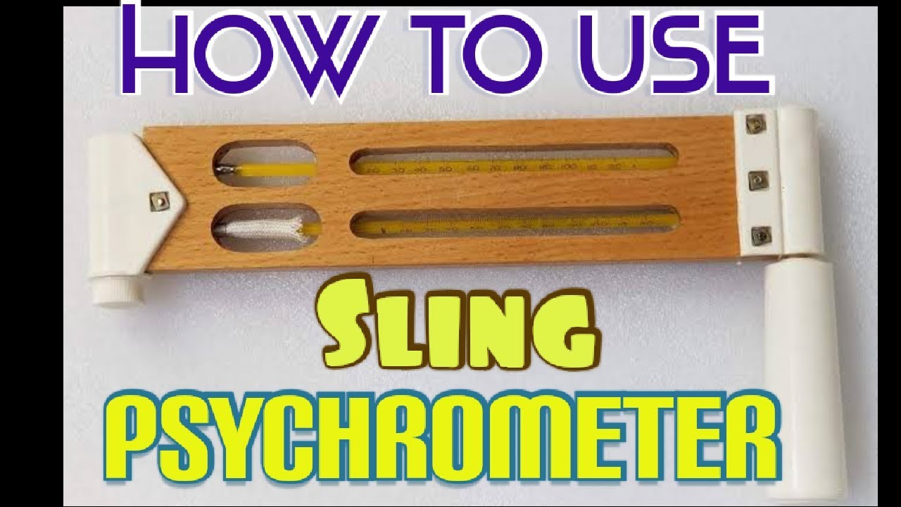 How to use sling psychrometer | How to calculate RH | HVAC System - YouTube