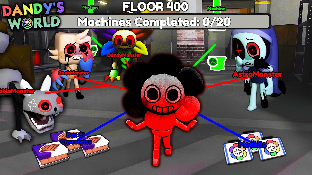 CUSTOM ONLY RUN in Dandy's World! (FLOOR 25+) - YouTube