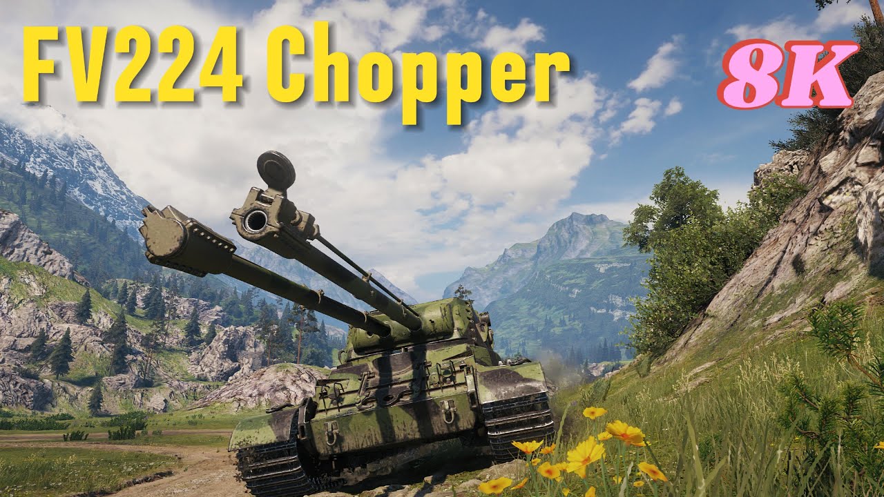 FV224 CHOPPER : Nhánh Xe Mới Tăng Hạng Nặng Cấp VII của Anh | World of ...