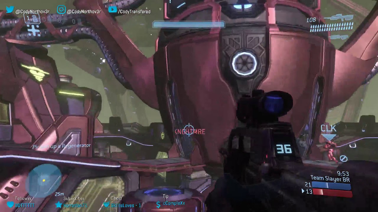 Halo 3 MCC Gameplay | Level 50 Team Slayer Comeback (ft Clook) - YouTube