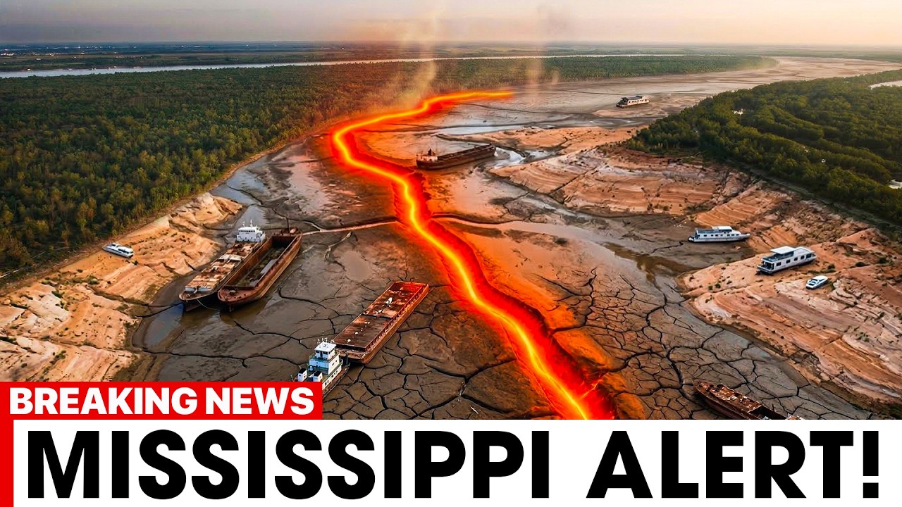 Mississippi River DROPS 76% in 24 Hours - 7 States in DANGER of Losing ...