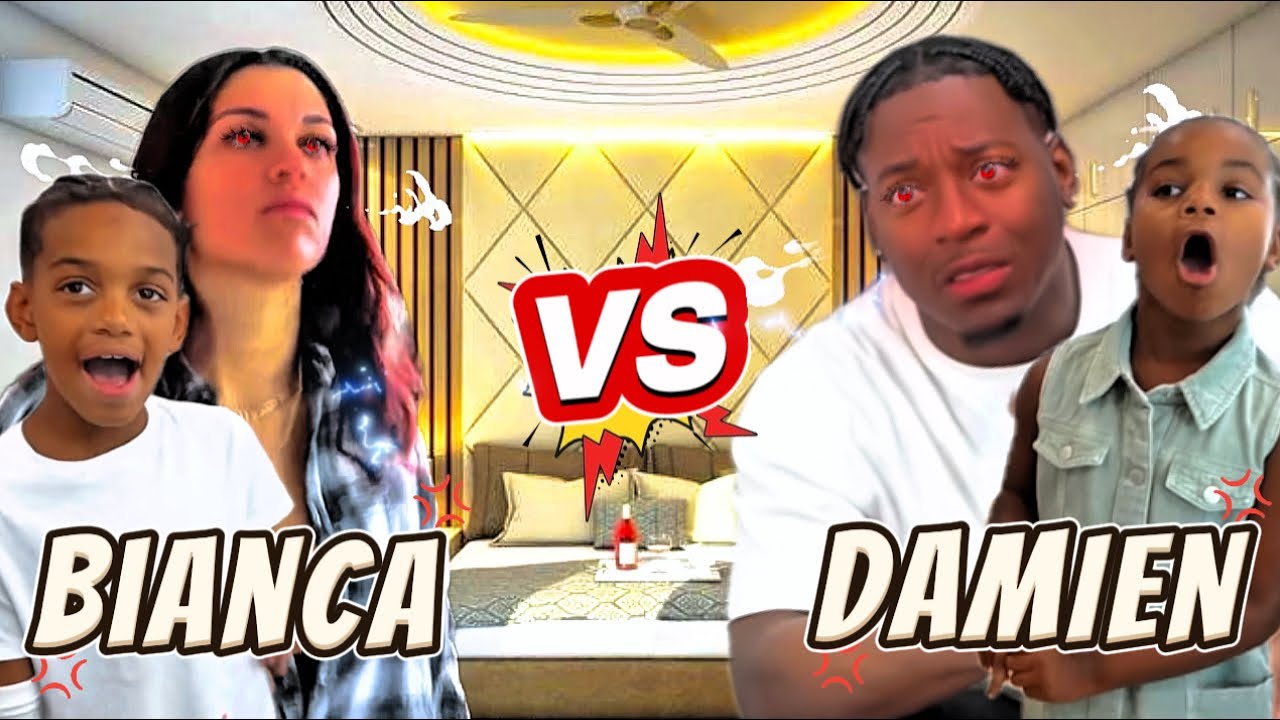 The Prince Family - Bianca Vs Damien - A Huge fight 😠 - YouTube