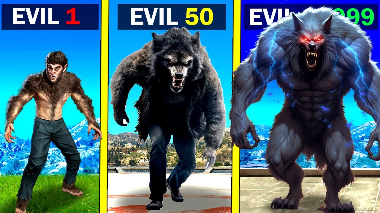 Upgrading to EVIL WAREWOLF in GTA 5 Story Mode - YouTube