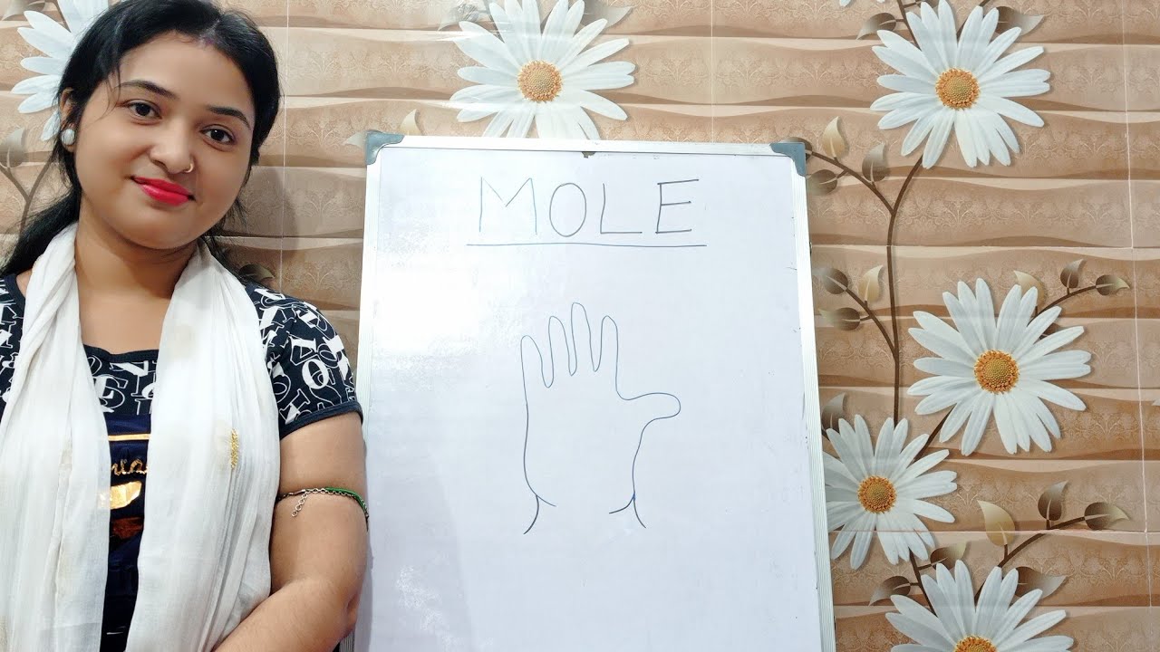 Mole on different mount of your palm/ know the meaning of black mole in ...
