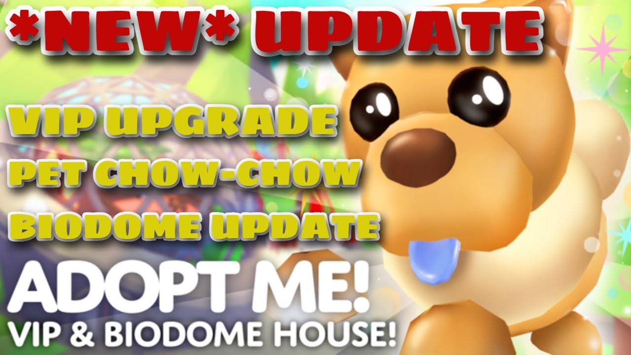 ADOPT ME *NEW* UPDATE | VIP & Biodome House - YouTube