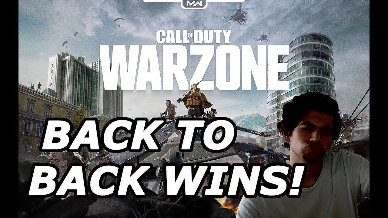 CALL OF DUTY WARZONE BACK TO BACK WINS! (MW BATTLE ROYALE) - YouTube