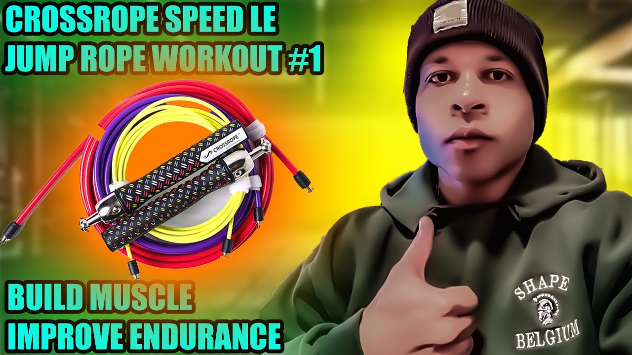 Crossrope Speed LE Jump Rope Follow Along Workout #1 - Build Muscle and ...