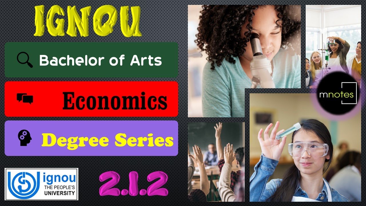 IGNOU | BA Economics | BCOM | BSC | BTS | BSW | IGNOU DEGREE( GENERAL ...