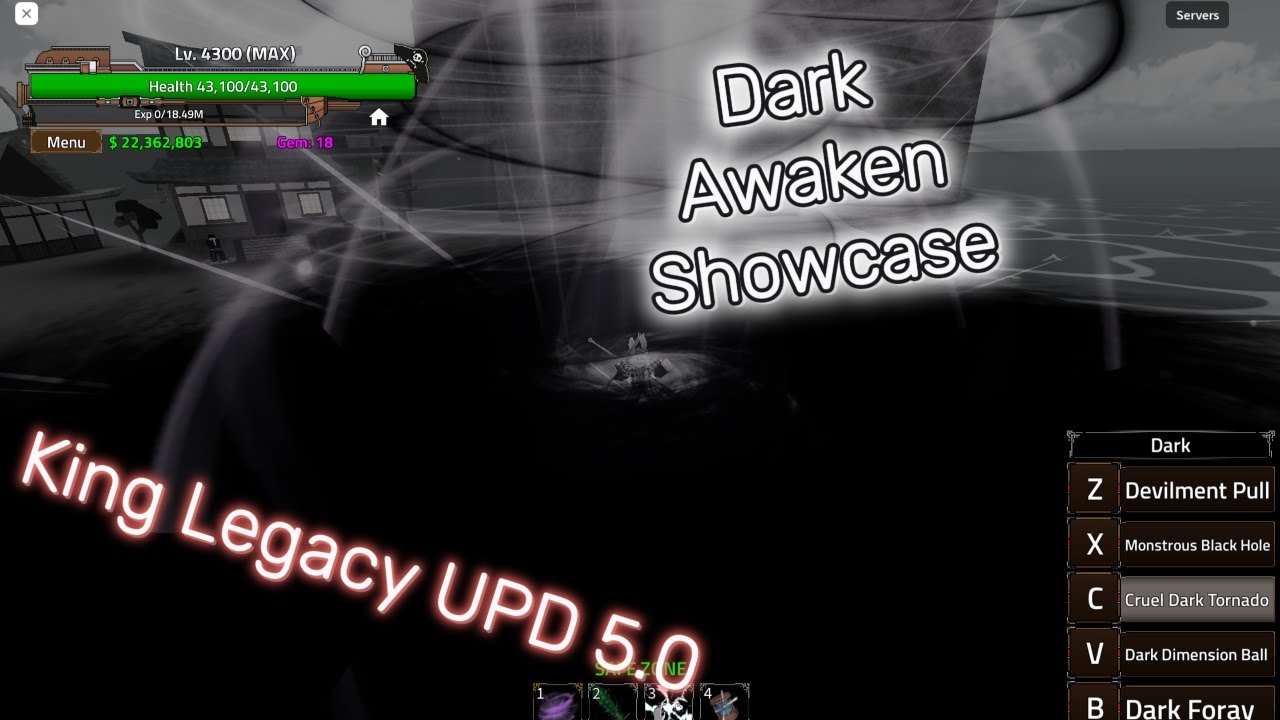 Dark Awaken Showcase! [Update 5.0] and how much gems is cost for ...
