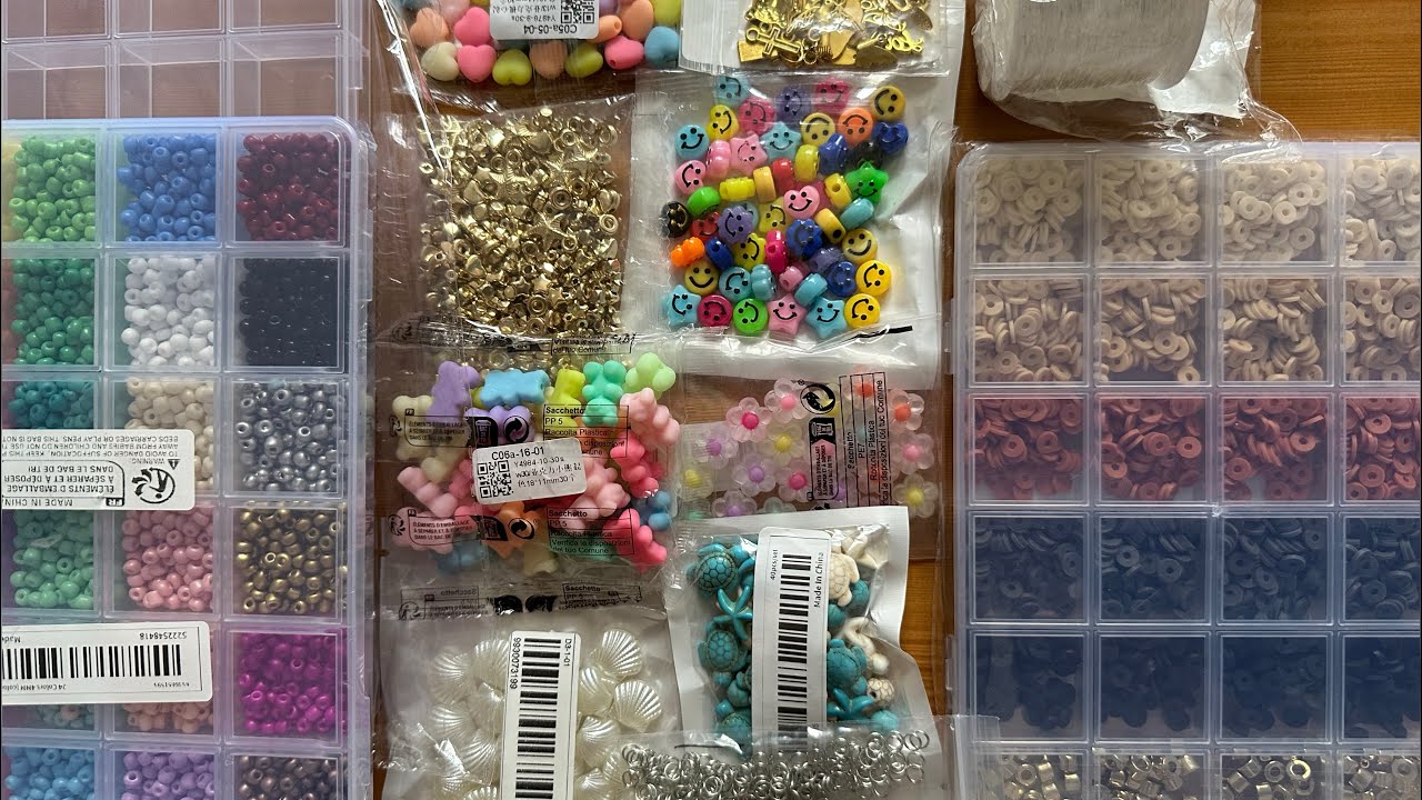 Unboxing Huge Beads Haul and Organizing Beads 😍 ️ - YouTube