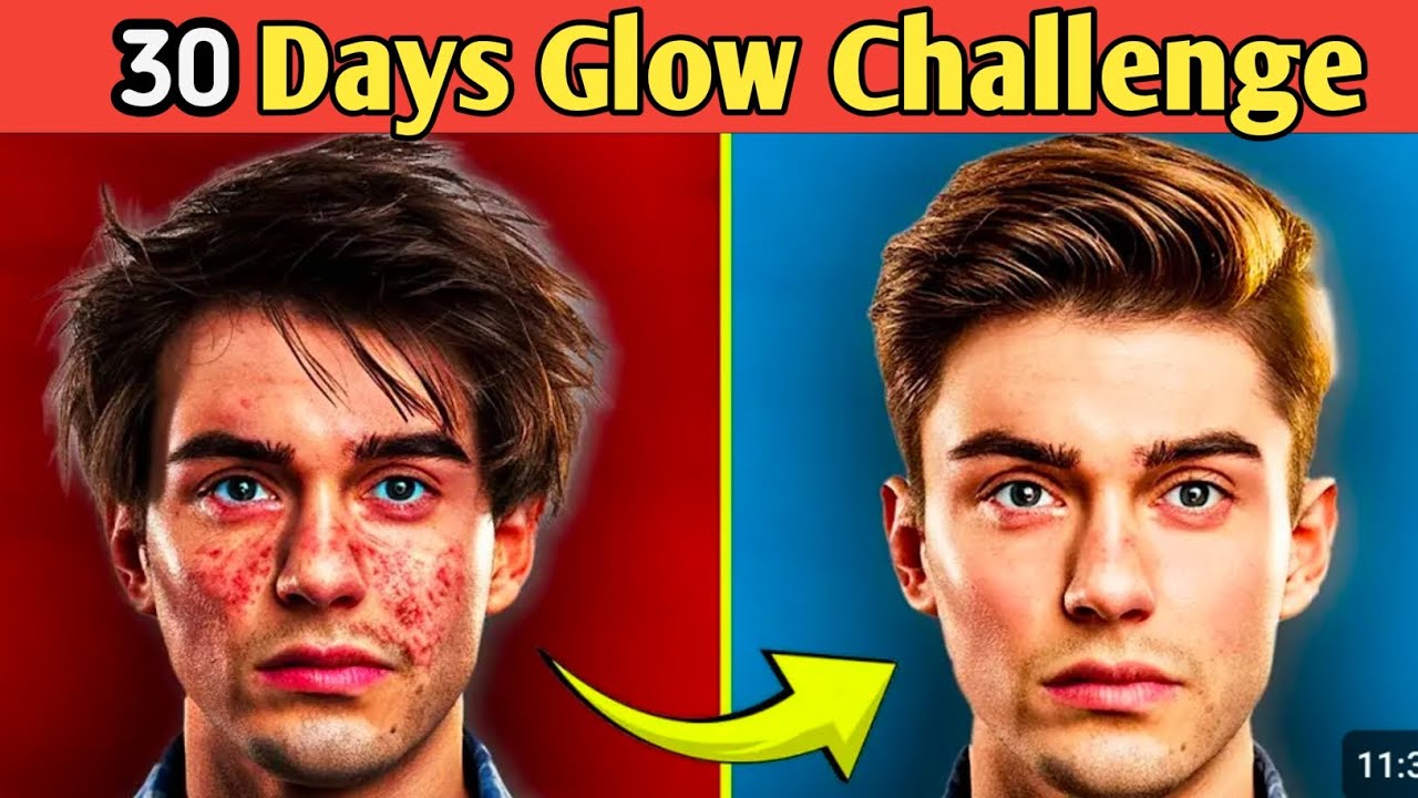 30 Days Glow Challenge if After completing this, will you see the glow ...
