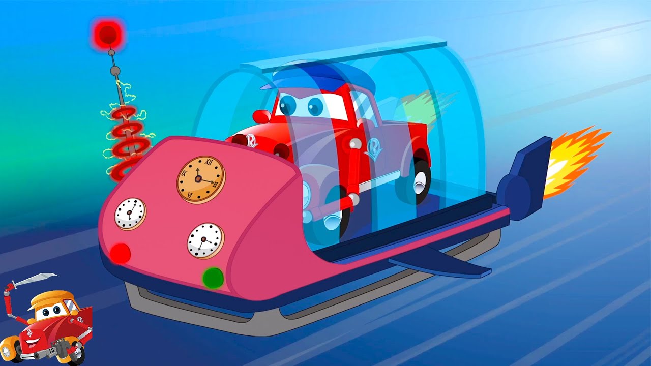 Time Machine - Kids Cartoon & Vehicle Video for Children - YouTube