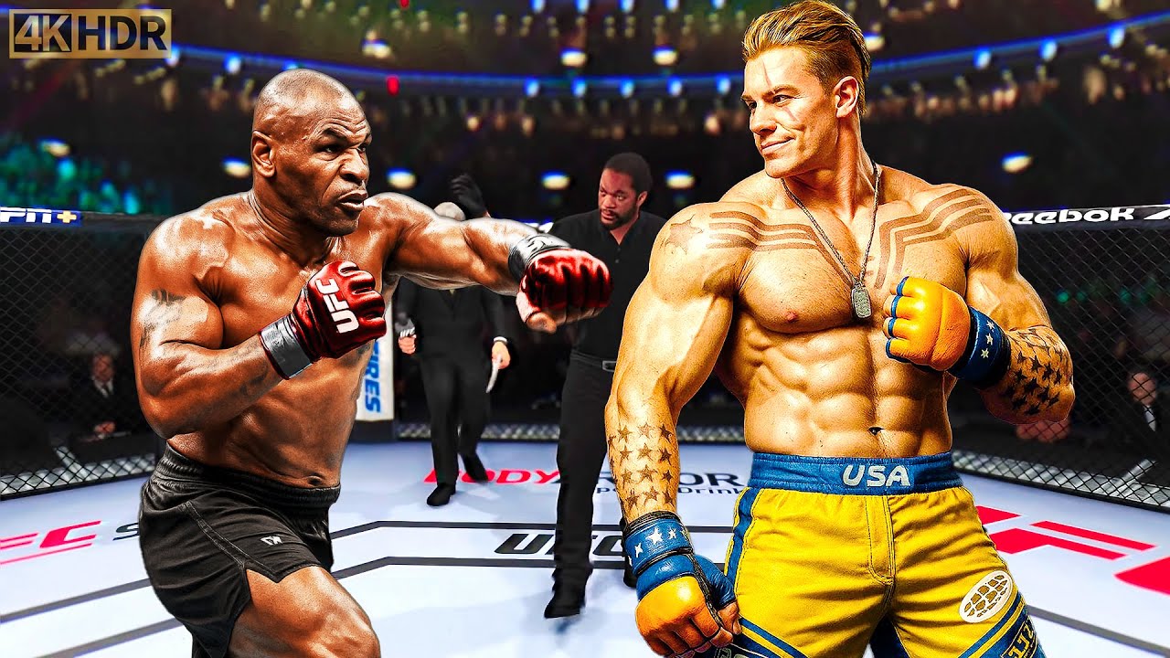 TRUE Mike Tyson vs. Luke Sullivan | EA Sports UFC 5 - YouTube