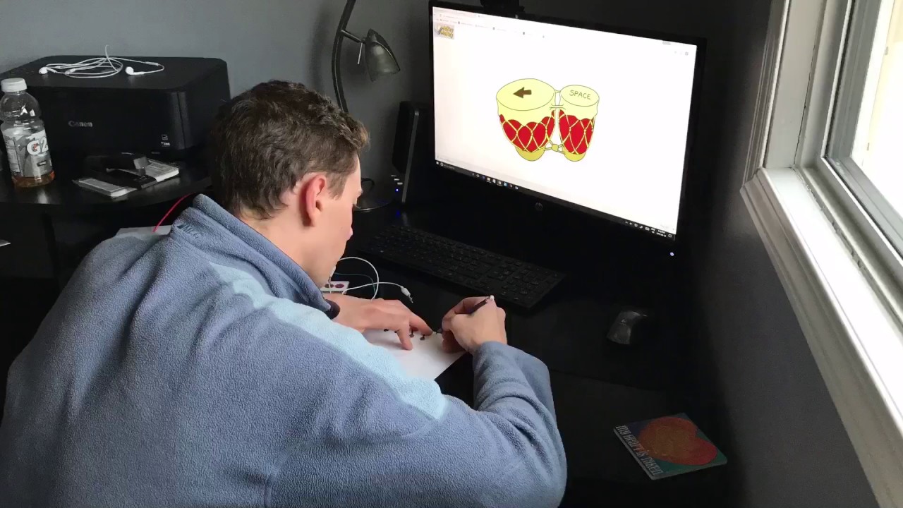 Makey Makey pencil piano & beatbox - YouTube