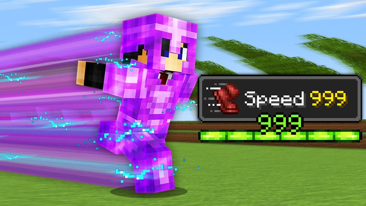 Minecraft, But Your XP = Your Speed... - YouTube