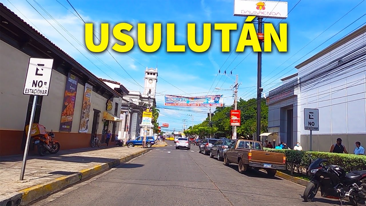 RECORRIENDO la CIUDAD de USULUTAN El Salvador - YouTube