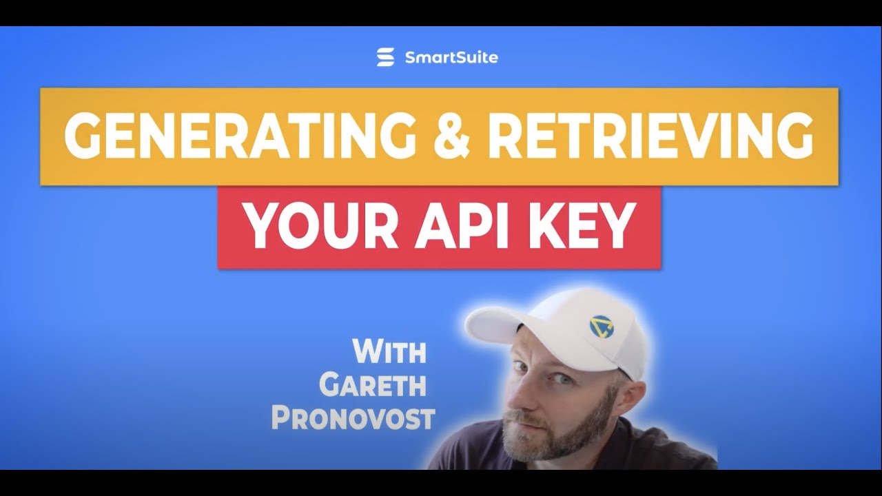 Generating & Retrieving Your API Key - YouTube