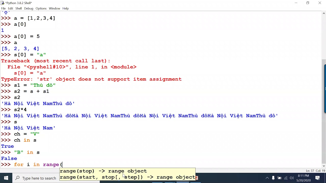 B7 P1Python - YouTube