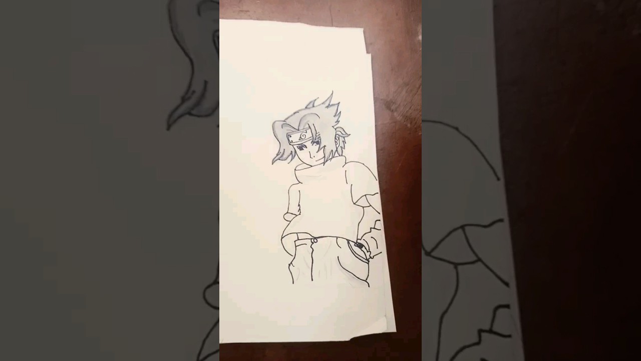 shasakiy Uchiha drawing Knockback - YouTube