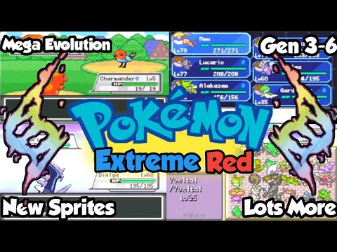 [Completed] Pokemon Extreme Red Rom-Hack with Mega Evolution,New ...