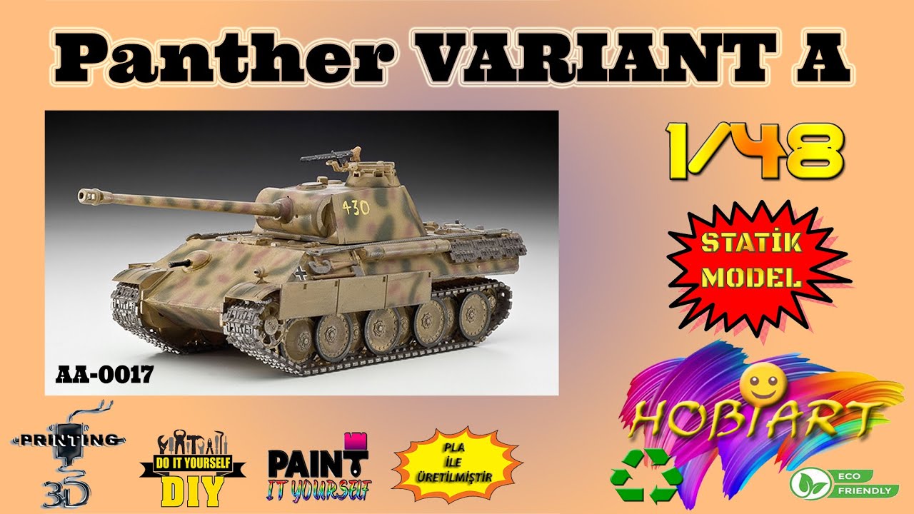 AA 0017 1/48 Panther VARIANT A - YouTube