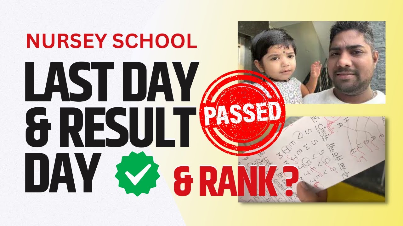 My Daughter's Nursery Exam Results: Proud Parent Moment! Ft.@iamdoopi ...