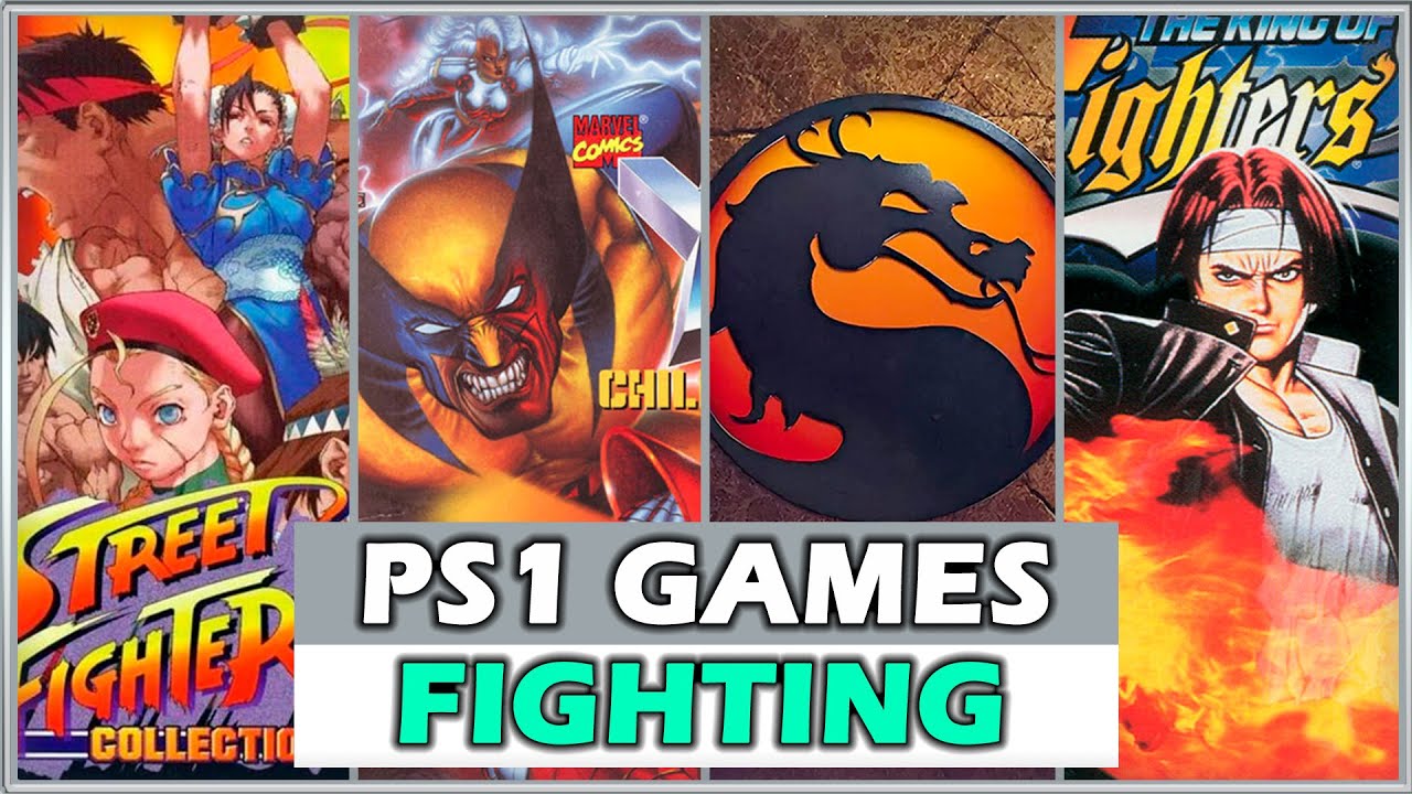 TOP 60 BEST FIGHTING GAMES ON PS1 || BEST PS1 GAMES - YouTube