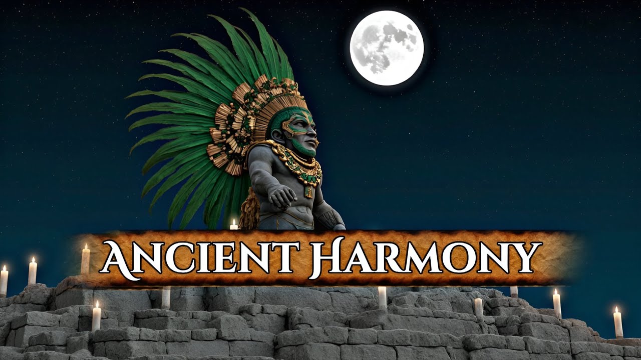Golden Temples of Silence 🌞 | Ancient Maya Soundscape for Deep ...