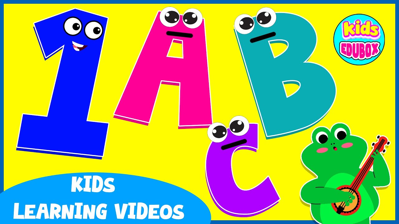 ABC & 123 Learning Videos For Preschool | ABC And One Two Three | ABC ...