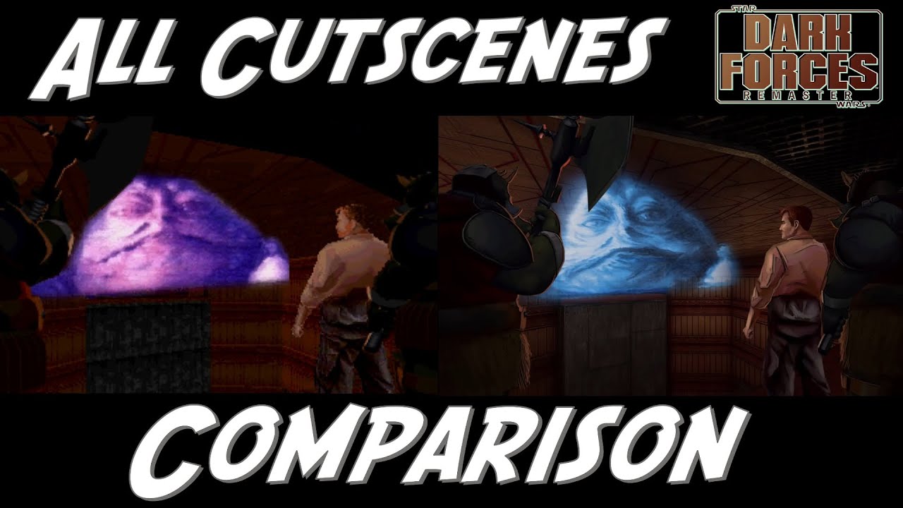 Dark Forces Original vs Remaster ~ Cutscene Comparison ~ 2024 Star Wars ...
