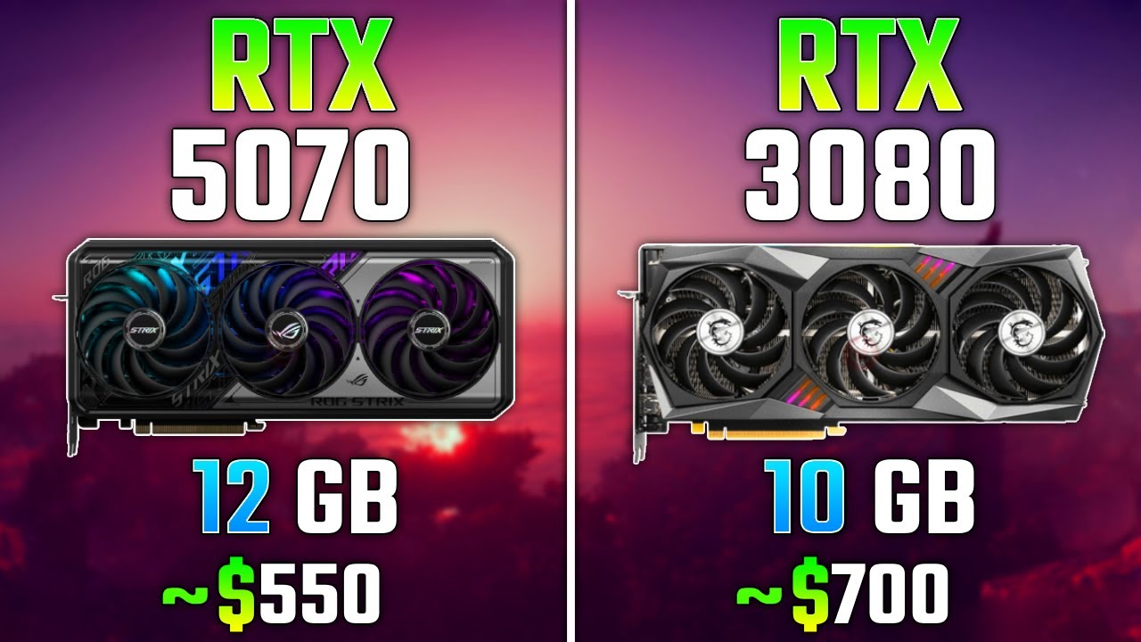 RTX 5070 vs RTX 3080 | Test in 7 Games - YouTube