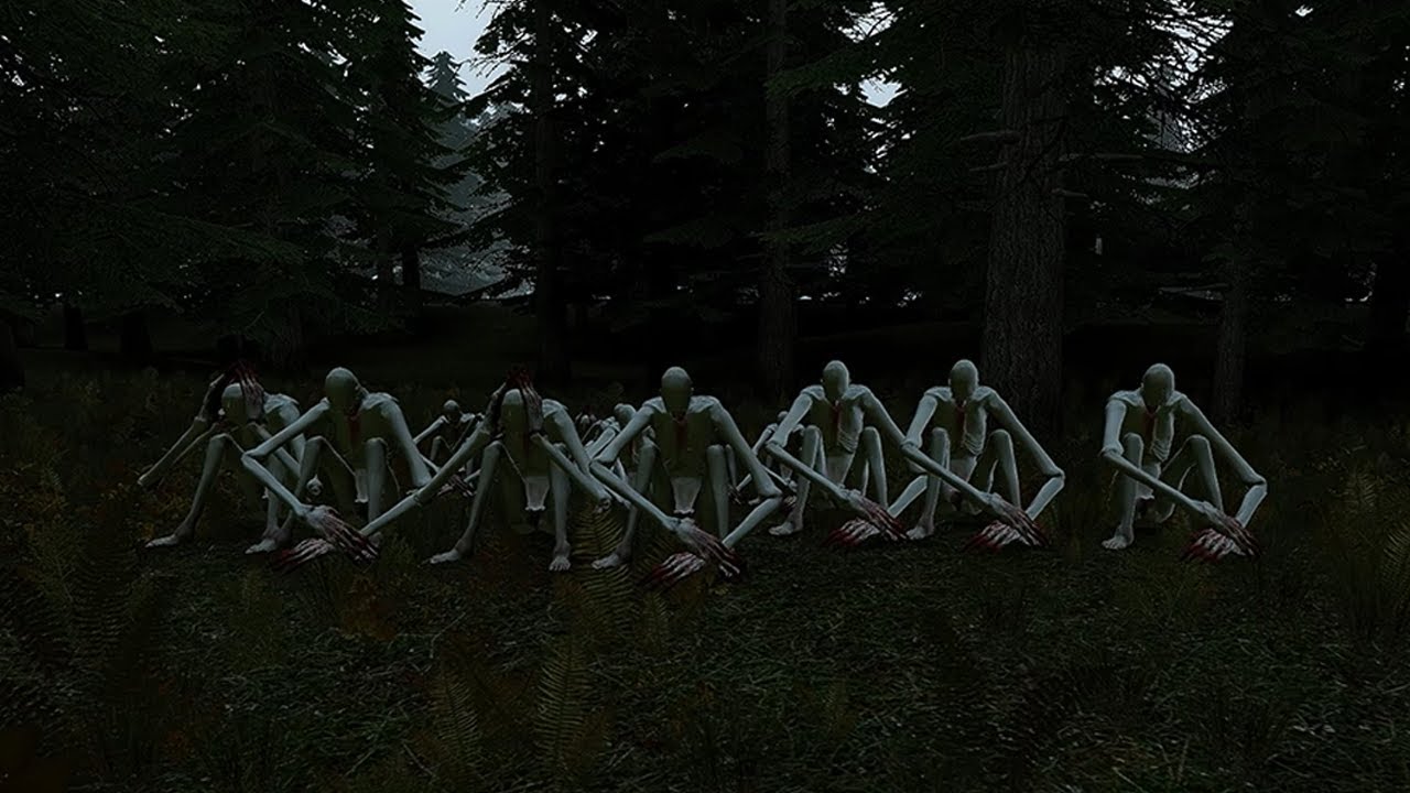 SCP-096 in the Forest - YouTube