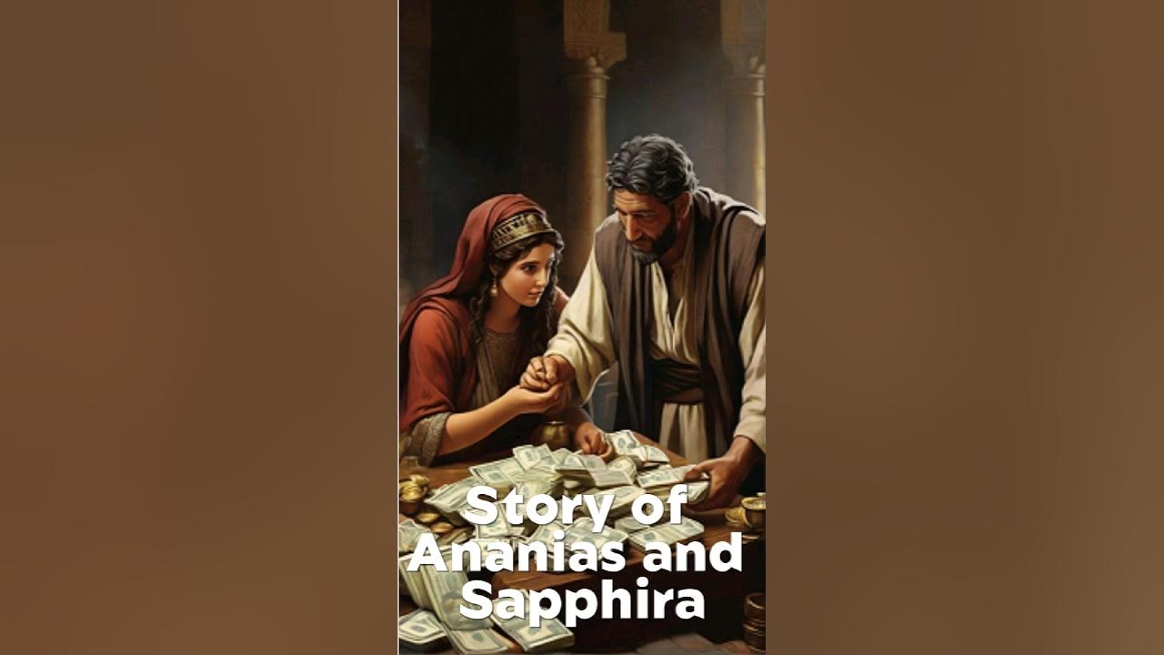The Shocking Story of Ananias and Sapphira: Lessons on Honesty and ...