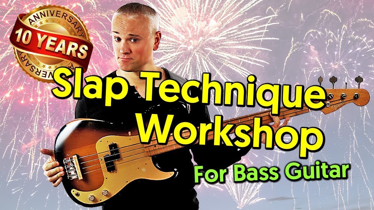 Slap Bass Technique Live Workshop [TalkingBass Live Lounge] - YouTube