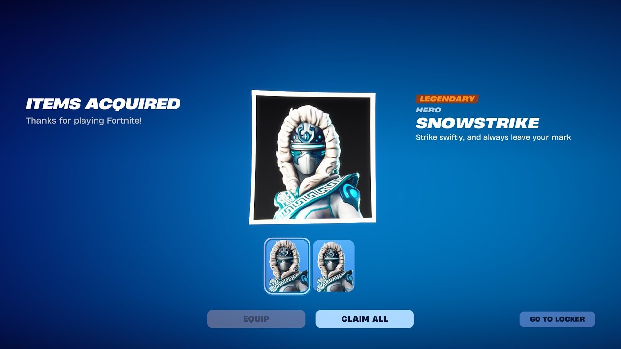 How to Unlock *FREE* Snowstrike Hero in Fortnite (Full Guide) - YouTube