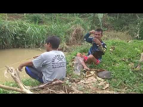 Mancing ikan wonder/benter!! sungai dekat curug..