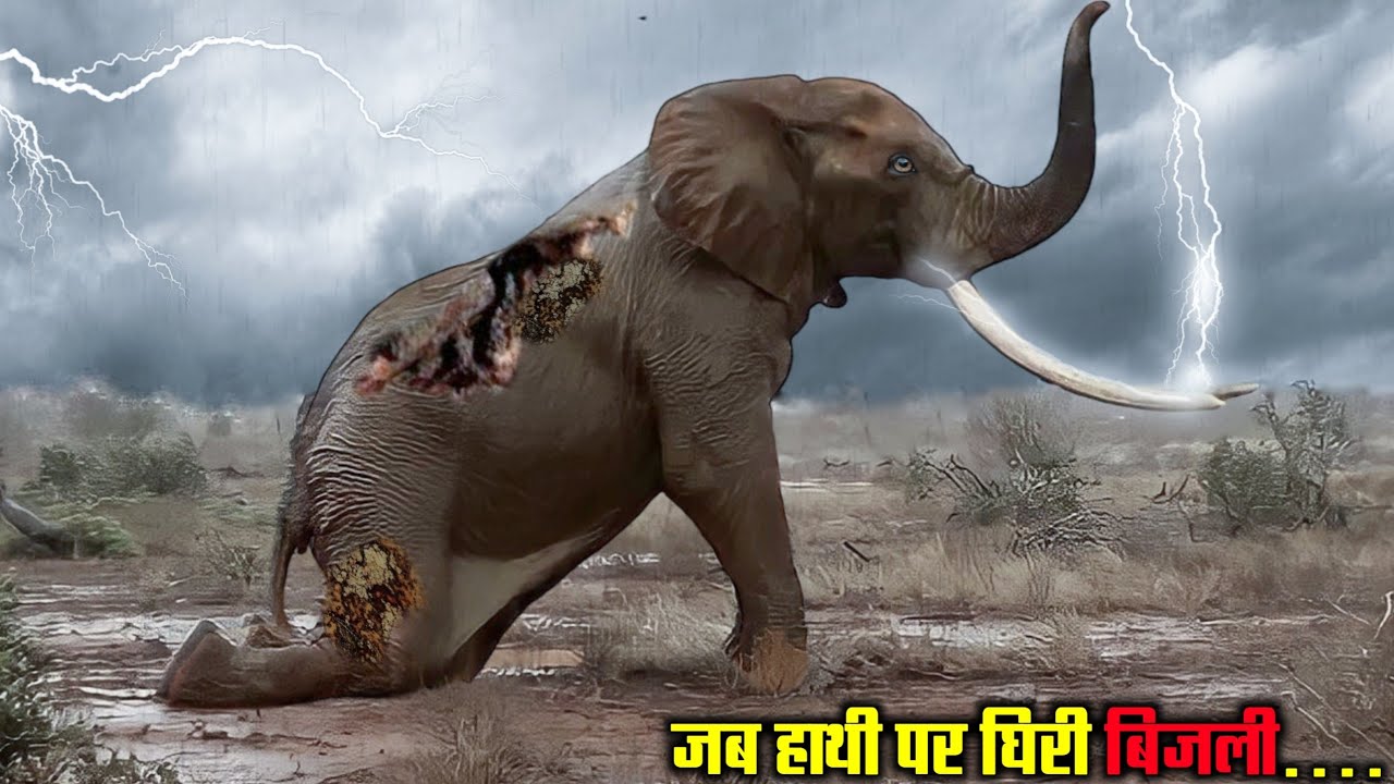 बिजली गिरने के बाद जंगली जीवों का क्या होता है? । How Lightning Strikes ...