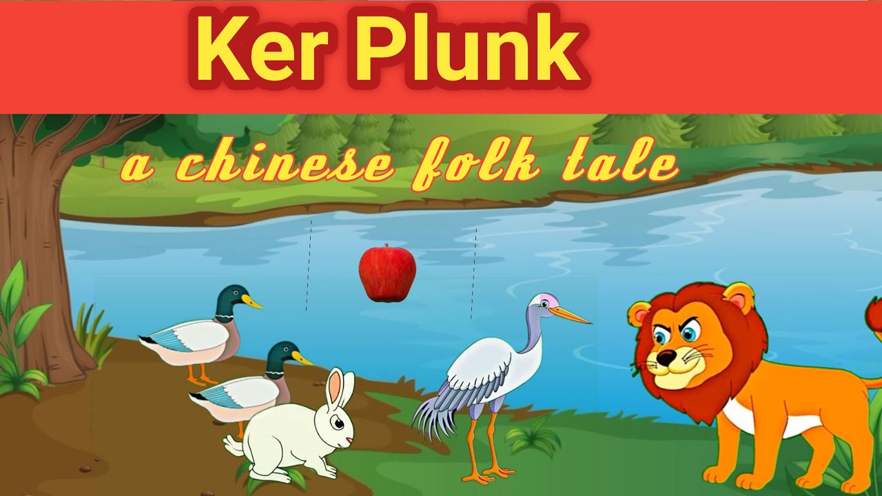 Ker Plunk Story in English | Fairy Tales in English | Bedtime Stories # ...