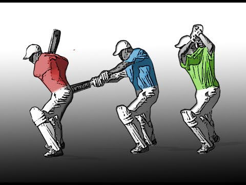 Cricket batting tips, front foot cut shot - YouTube