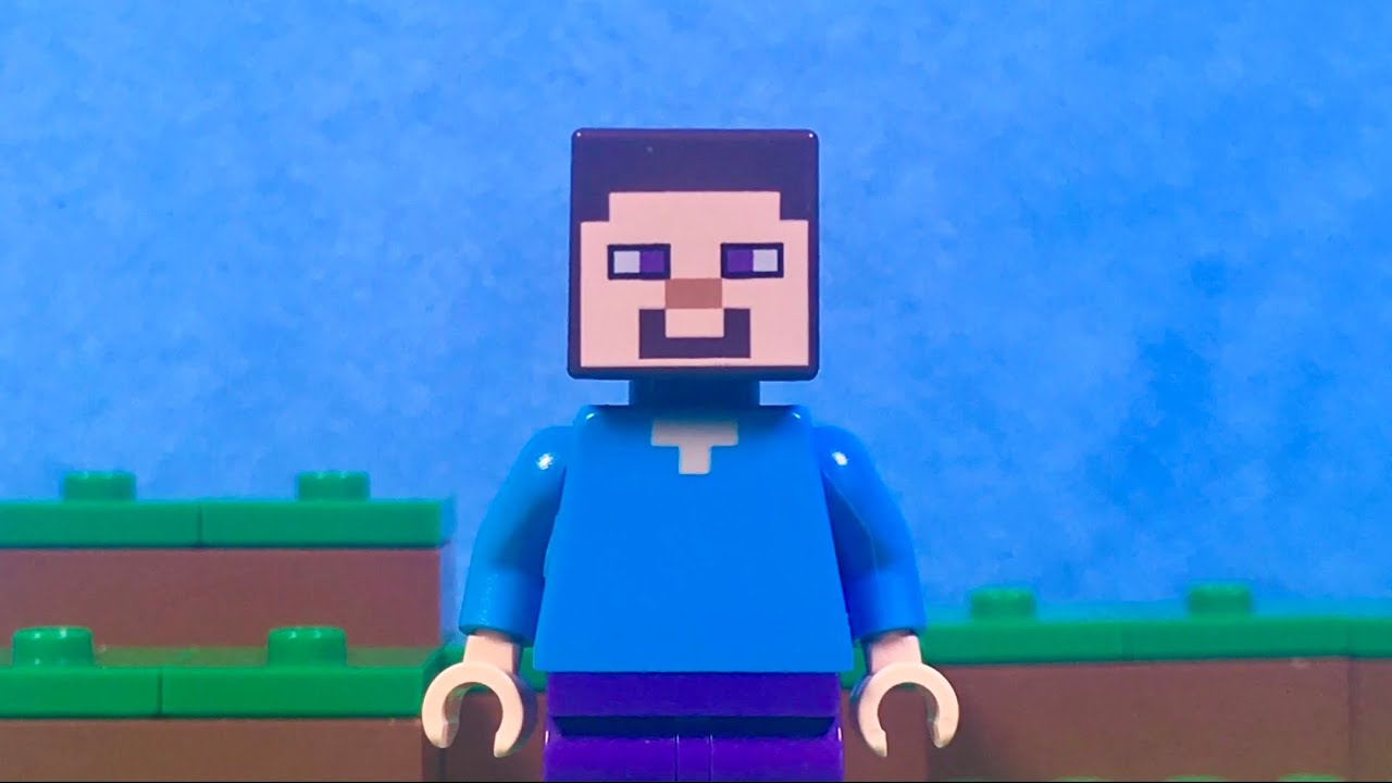 “I am Steve” but in Lego | A Minecraft Movie | Stop Motion Animation ...