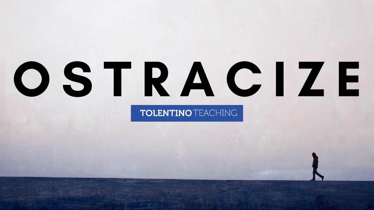 Word of the Day: Ostracize (Unit 2, Video 6) - YouTube