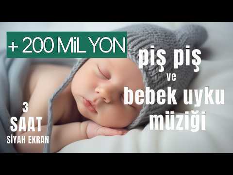 Piş Piş ve Bebek Uyku Müziği | Gümüş Ay Ninnisi (Silver Moon Lullaby) ile Huzurlu Bebek Uykusu 🌙👶