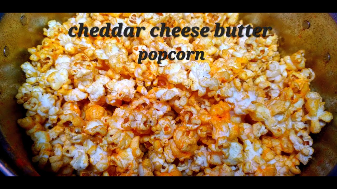 Cheddar cheese butter popcorn | summer Special #youtubeshorts #food # ...