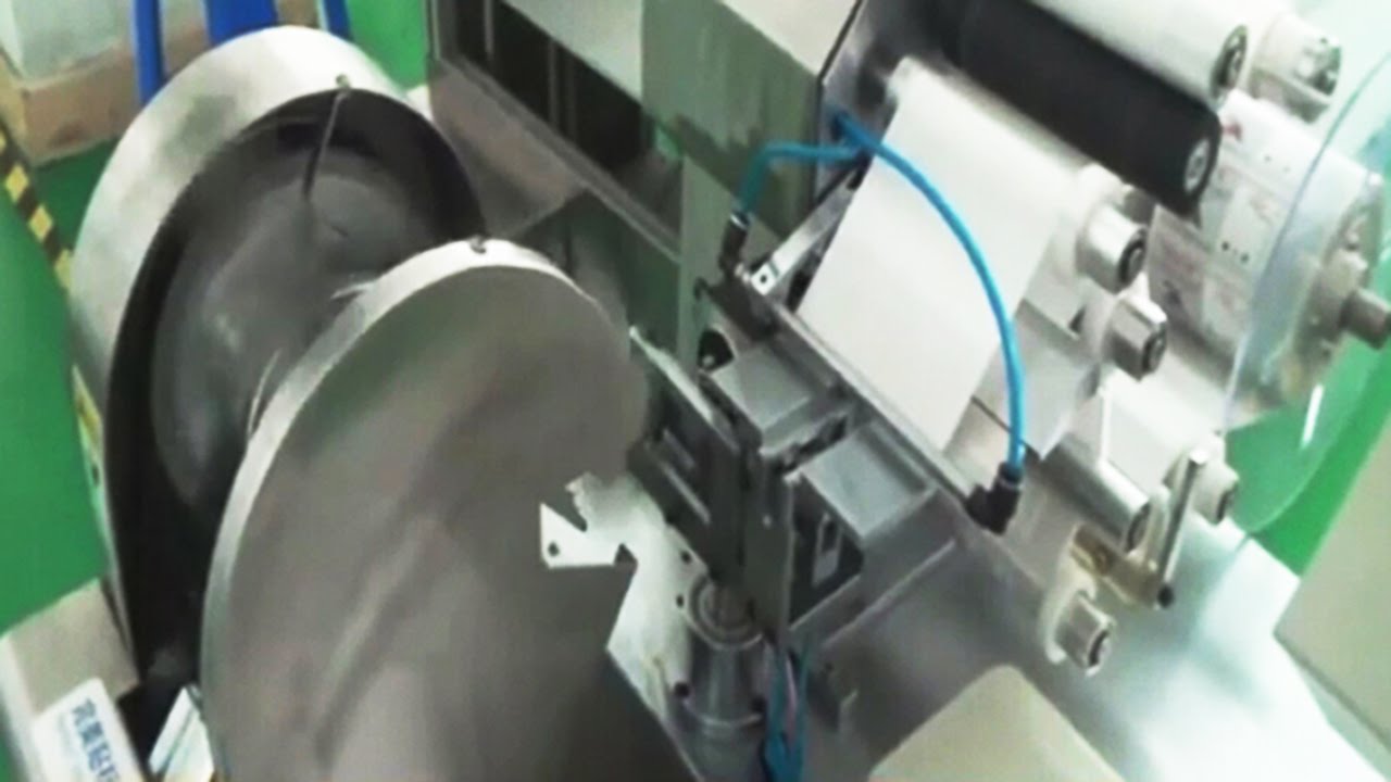 cable wire labeling machine folding labeller equip PLC touch screen ...