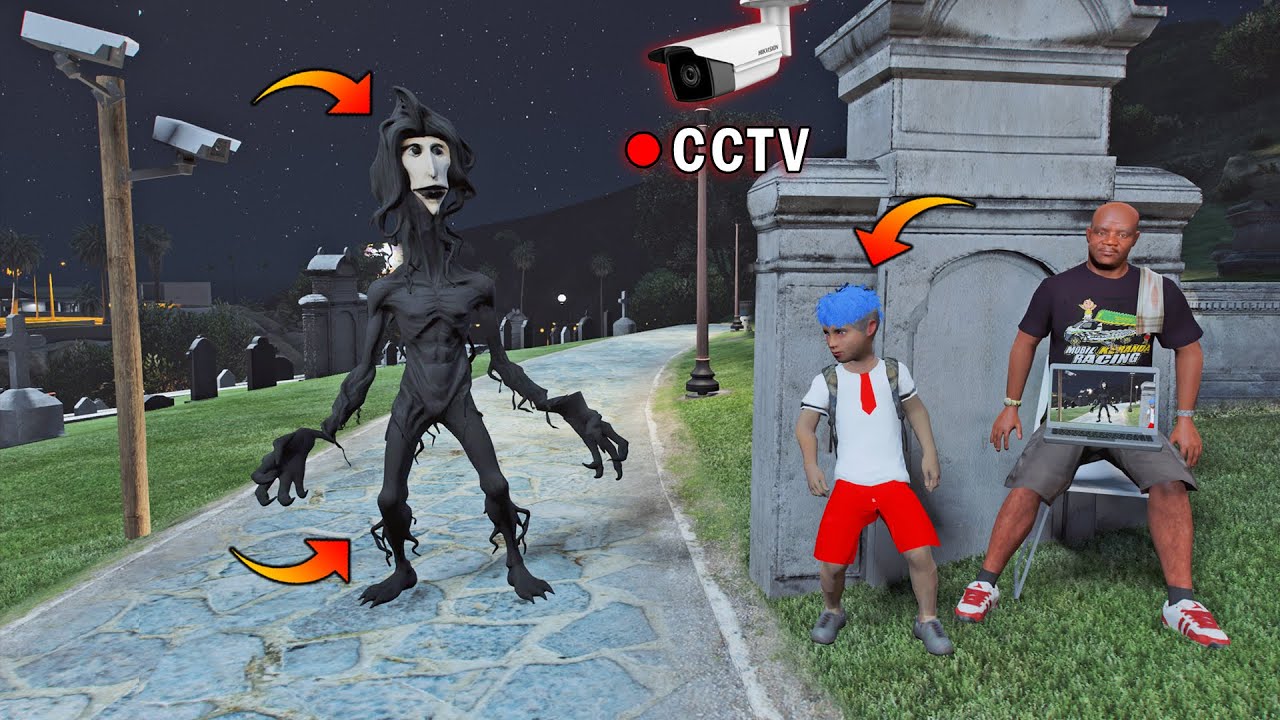 TEREKAM CCTV PENAMPAKAN HANTU TOR MONITOR, BOCIL KAGET - GTA 5 BOCIL ...