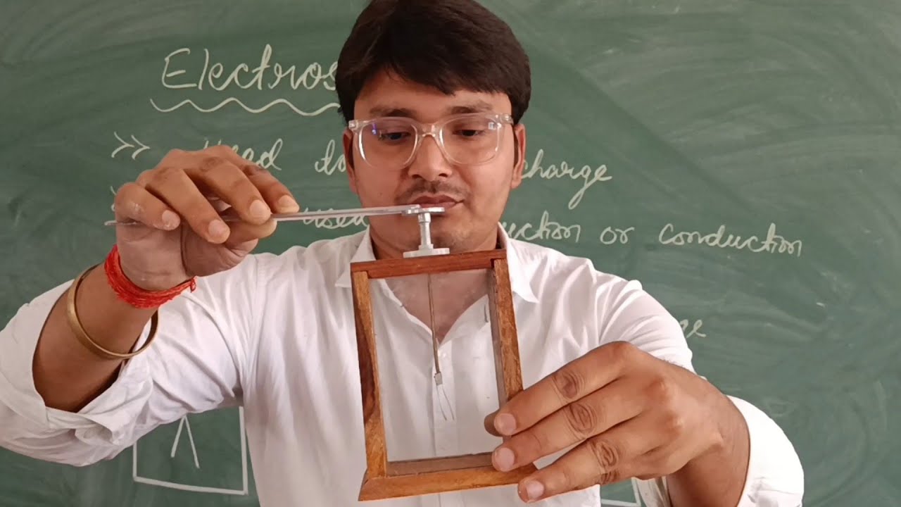 Gold Leaf Electroscope || CLASS -12 || CBSE - YouTube