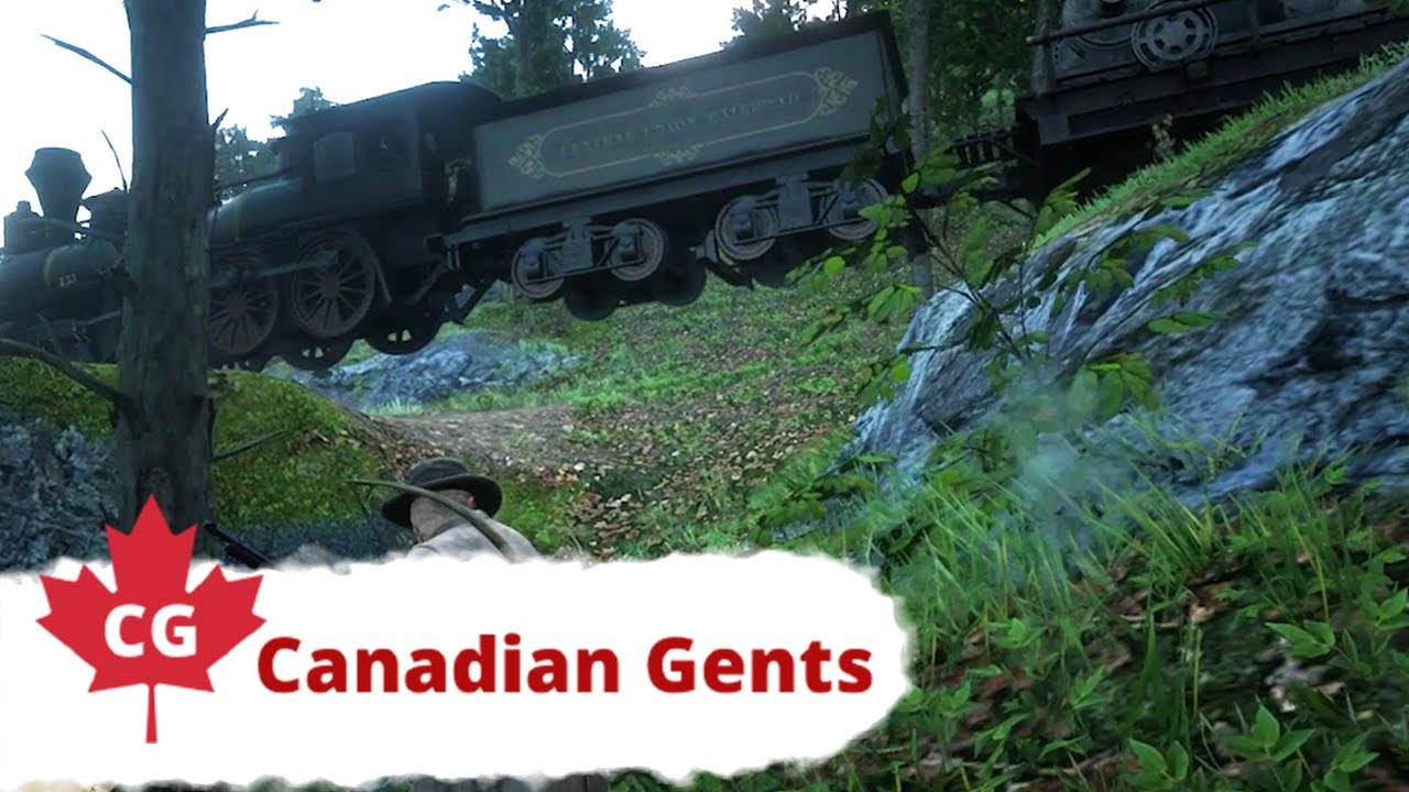 Riding The Train Through a Forest Without Tracks - YouTube