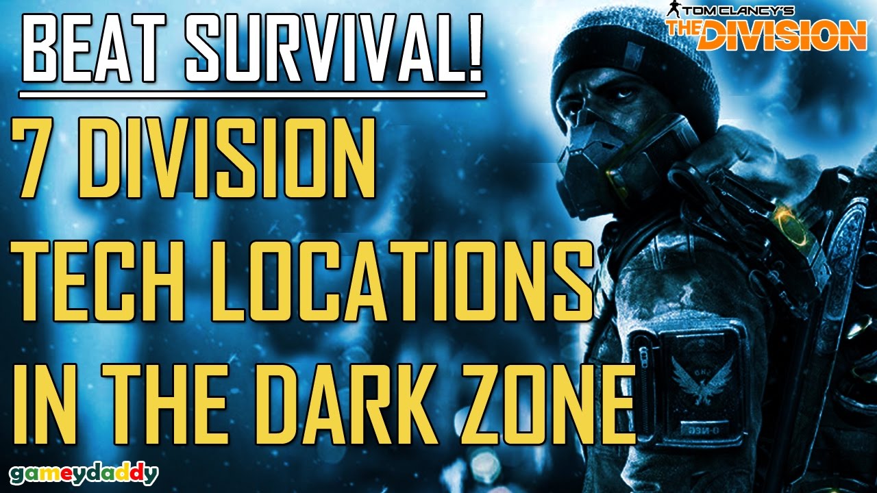 The Division | 7 Division Tech Locations in Survival - YouTube