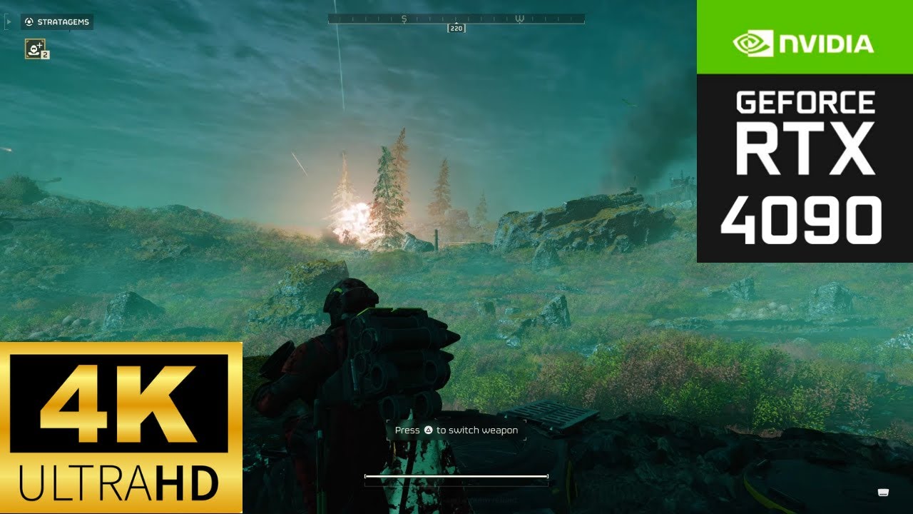 Helldivers 2 4K Ultra Graphics | RTX 4090 Stunning Gameplay | EXTREME ...